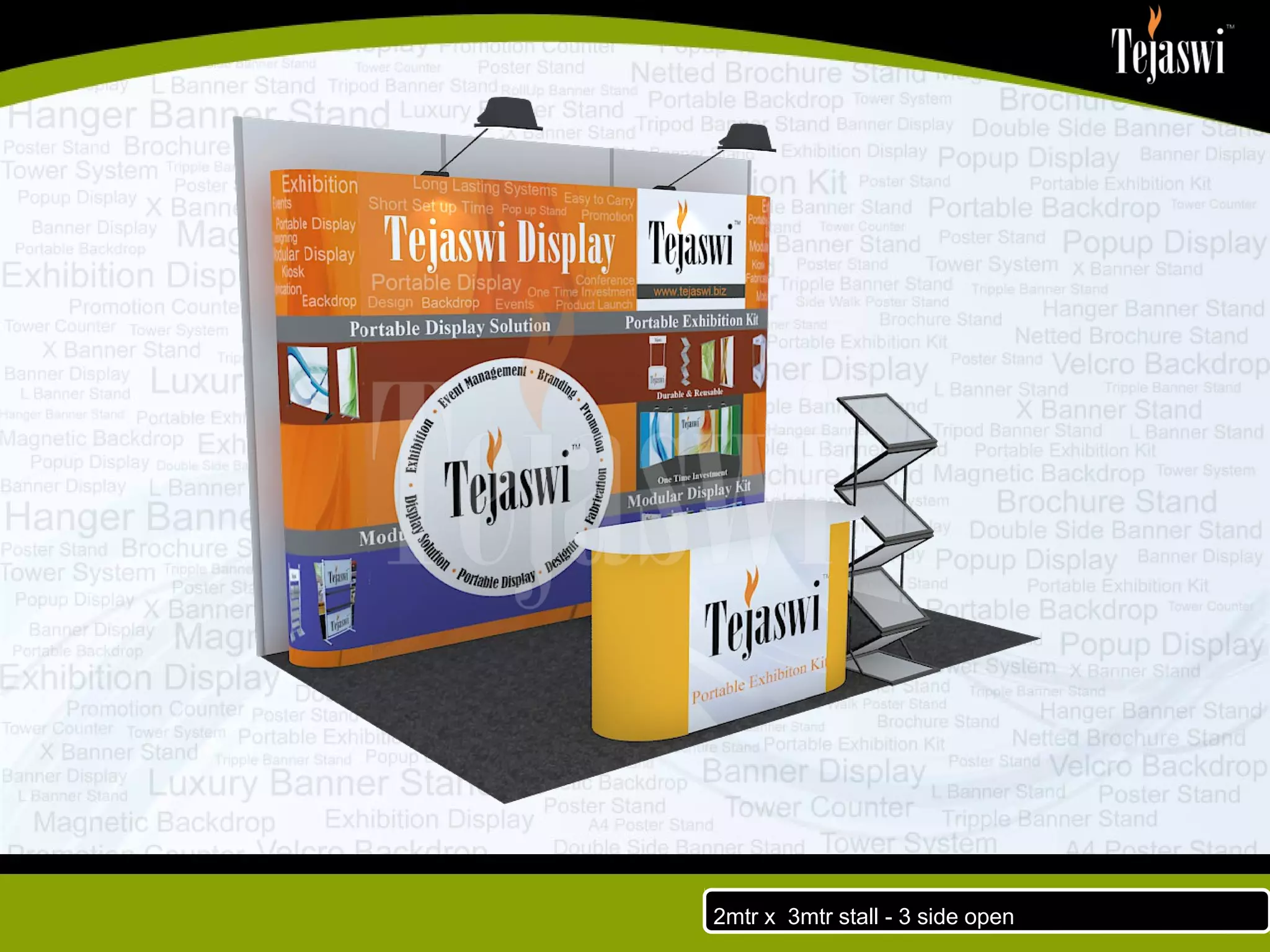3 Meter x 3 meter Exhibition Stall Solution | PDF