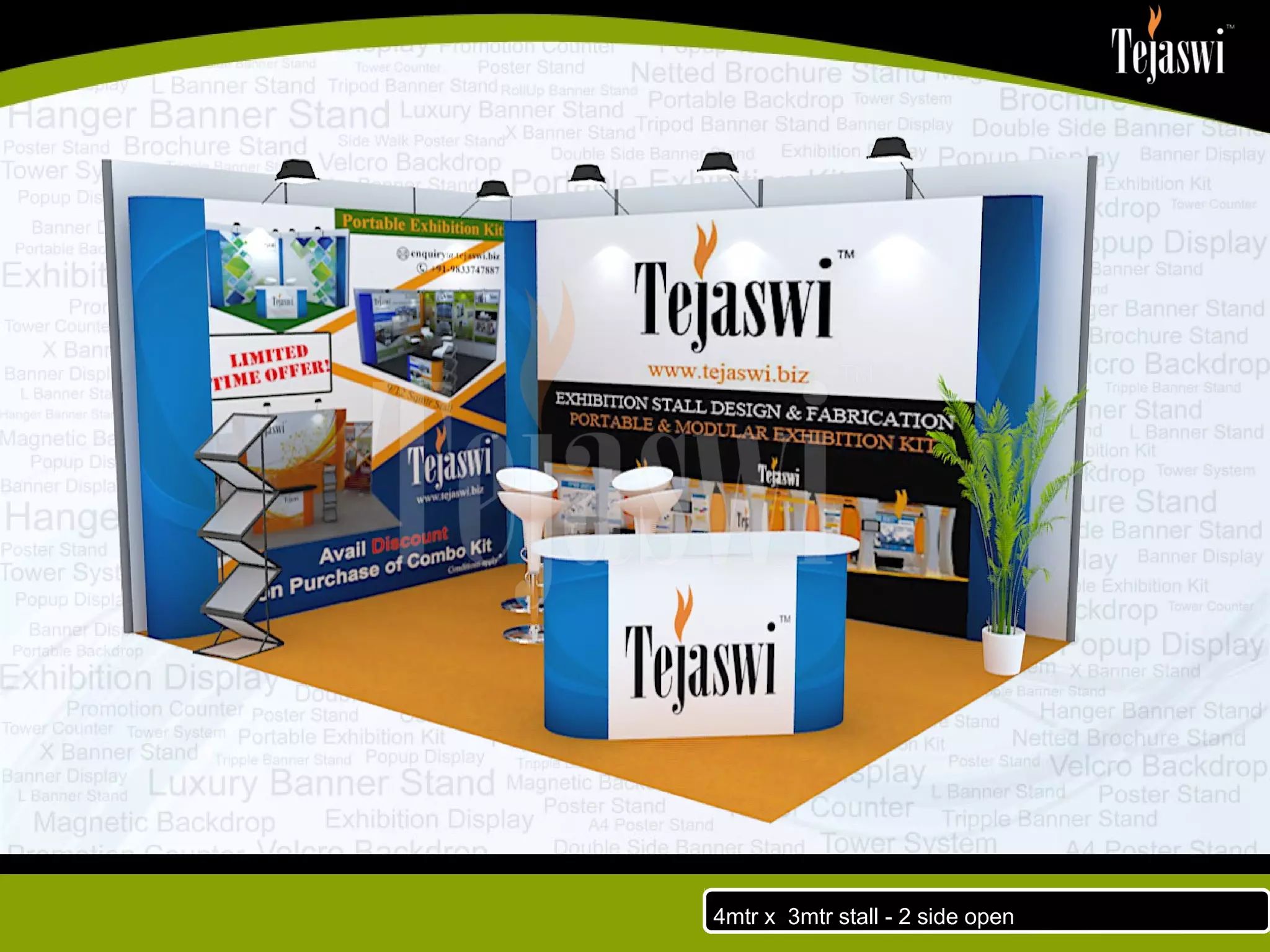 3 Meter x 3 meter Exhibition Stall Solution | PDF
