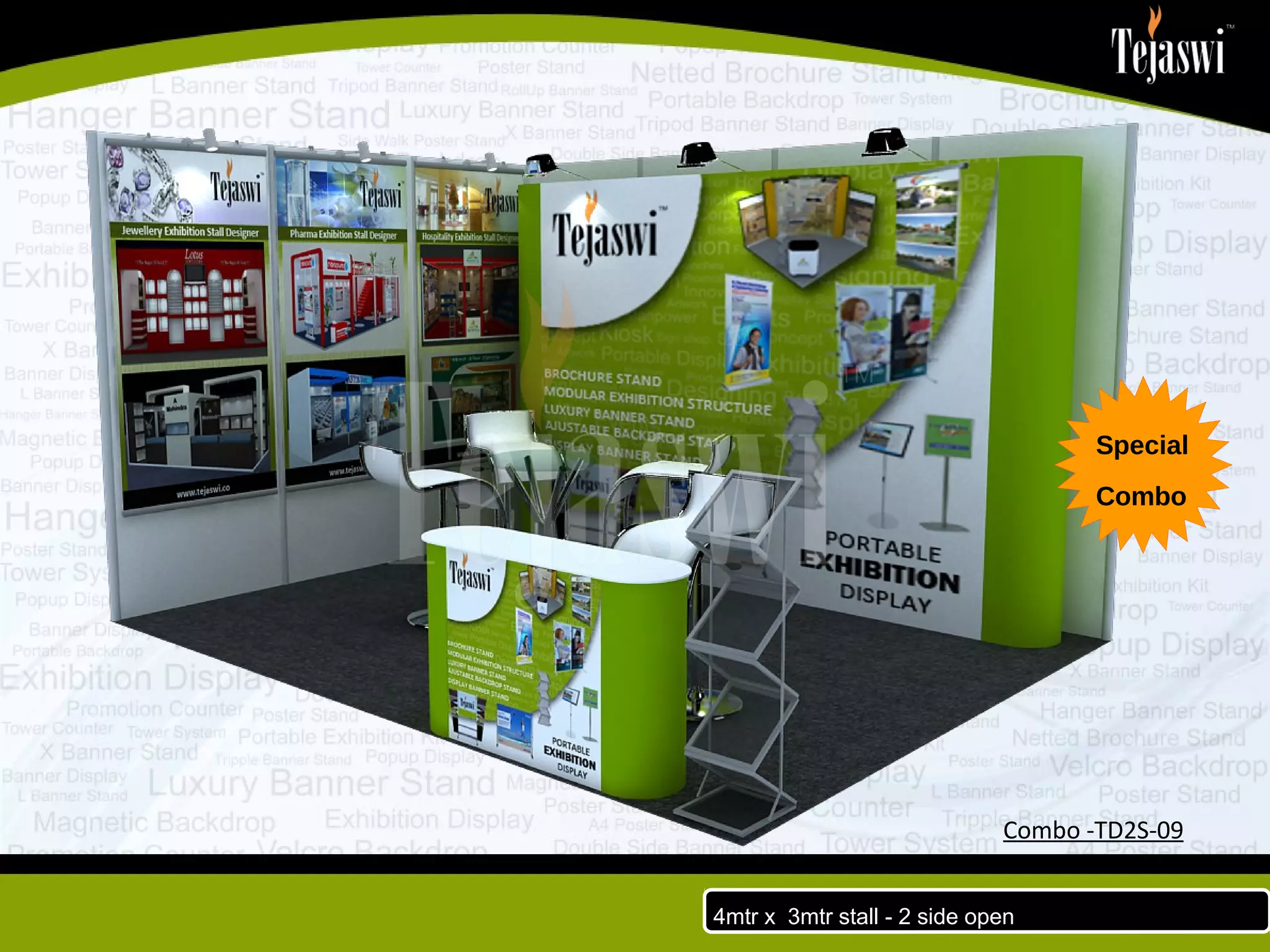 3 Meter x 3 meter Exhibition Stall Solution | PDF