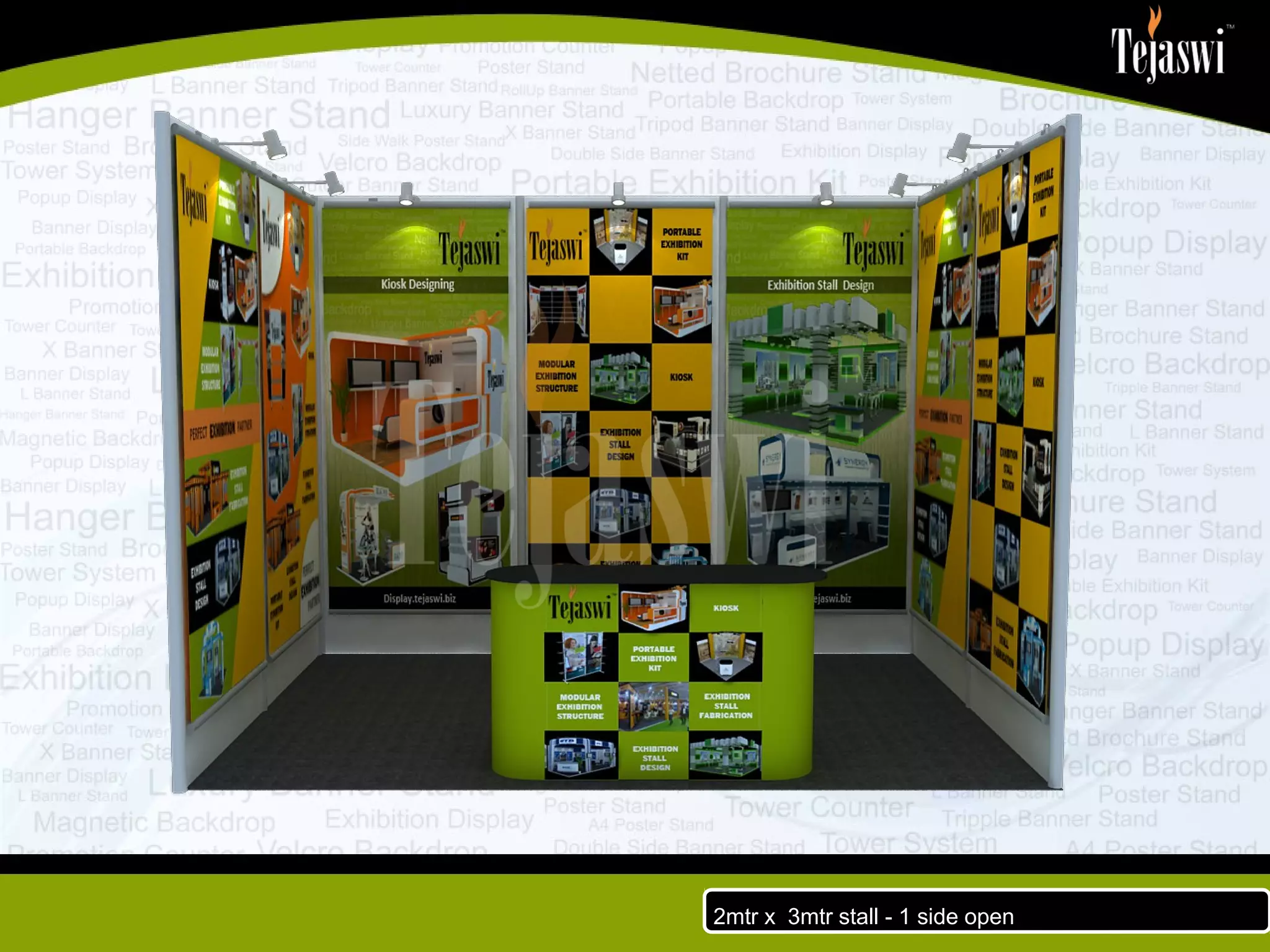 3 Meter x 3 meter Exhibition Stall Solution | PDF
