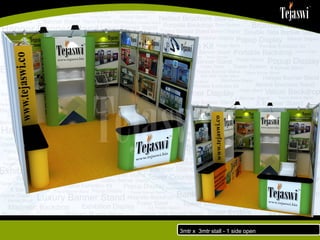 3 Meter x 3 meter Exhibition Stall Solution | PDF
