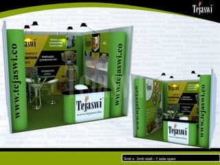3 Meter x 3 meter Exhibition Stall Solution | PDF