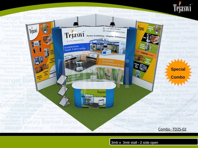 3 Meter x 3 meter Exhibition Stall Solution | PDF