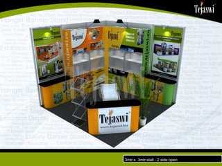 3 Meter x 3 meter Exhibition Stall Solution | PDF