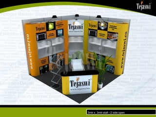 3 Meter x 3 meter Exhibition Stall Solution | PDF