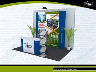 3 Meter x 3 meter Exhibition Stall Solution | PDF