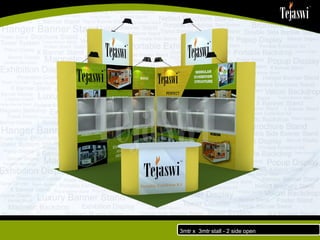 3 Meter x 3 meter Exhibition Stall Solution | PDF