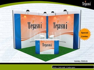 3 Meter x 3 meter Exhibition Stall Solution | PDF