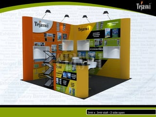 3 Meter x 3 meter Exhibition Stall Solution | PDF