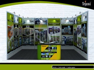 3 Meter x 3 meter Exhibition Stall Solution | PDF