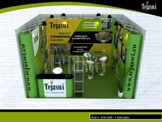 3 Meter x 3 meter Exhibition Stall Solution | PDF