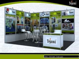 3 Meter x 3 meter Exhibition Stall Solution | PDF