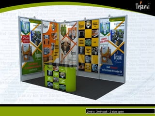 3 Meter x 3 meter Exhibition Stall Solution | PDF