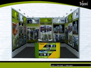 3 Meter x 3 meter Exhibition Stall Solution | PDF
