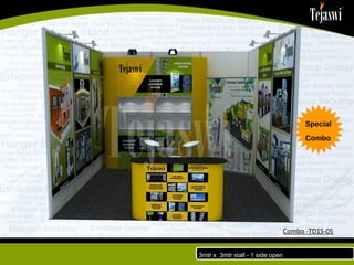3 Meter x 3 meter Exhibition Stall Solution | PDF