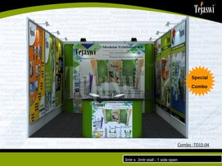 3 Meter x 3 meter Exhibition Stall Solution | PDF