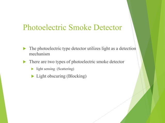smoke detector | PPTX | Chemistry | Science