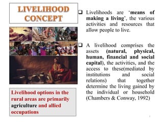 LIVELIHOOD SECURITY OF FARMERS:A&CH.pptx