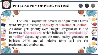 Philosophical Foundations of education PPT | PPT