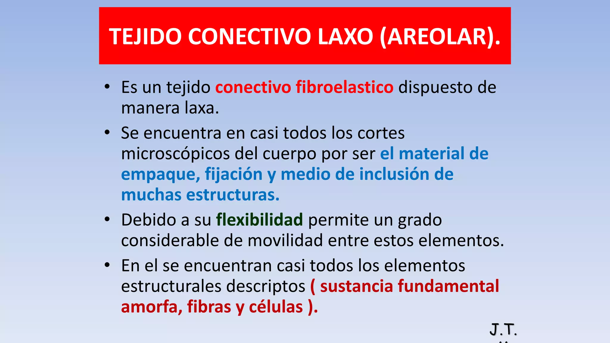Tejido Conectivo Parte 2 Ppt