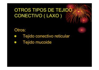 Tejido conjuntivo | PDF