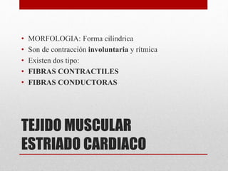 Tejido muscular | PPTX