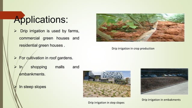 ppt on drip irrigation | PPTX