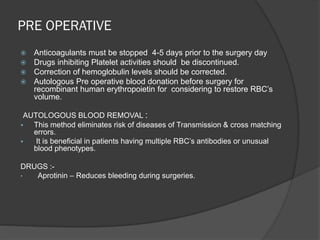 Blood conservation stratergies during cardiac surgery | PDF