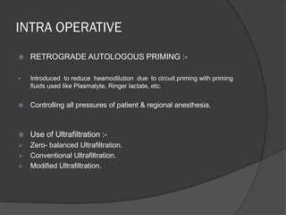 Blood conservation stratergies during cardiac surgery | PDF