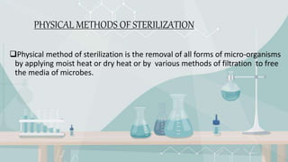 Sterilization Physical sterilization and it's ty | PPTX