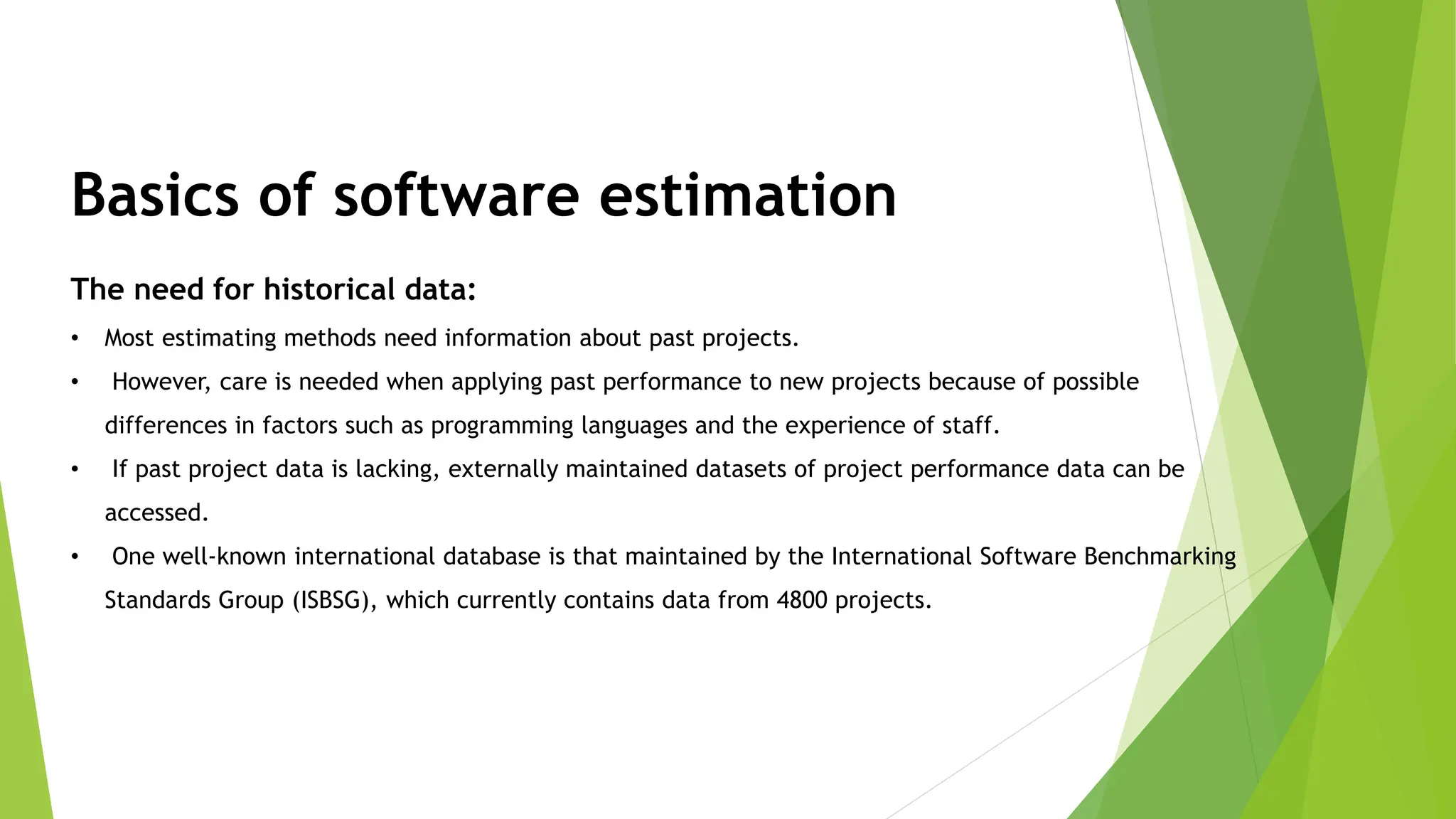 Basic Of Software Estimation Cost And Effort Estimation Pptx