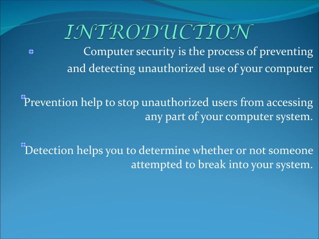 Security and Cryptography | PPT