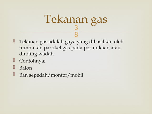 Materi Tekanan Gas untuk Sub Bab Materi IPA | PPTX