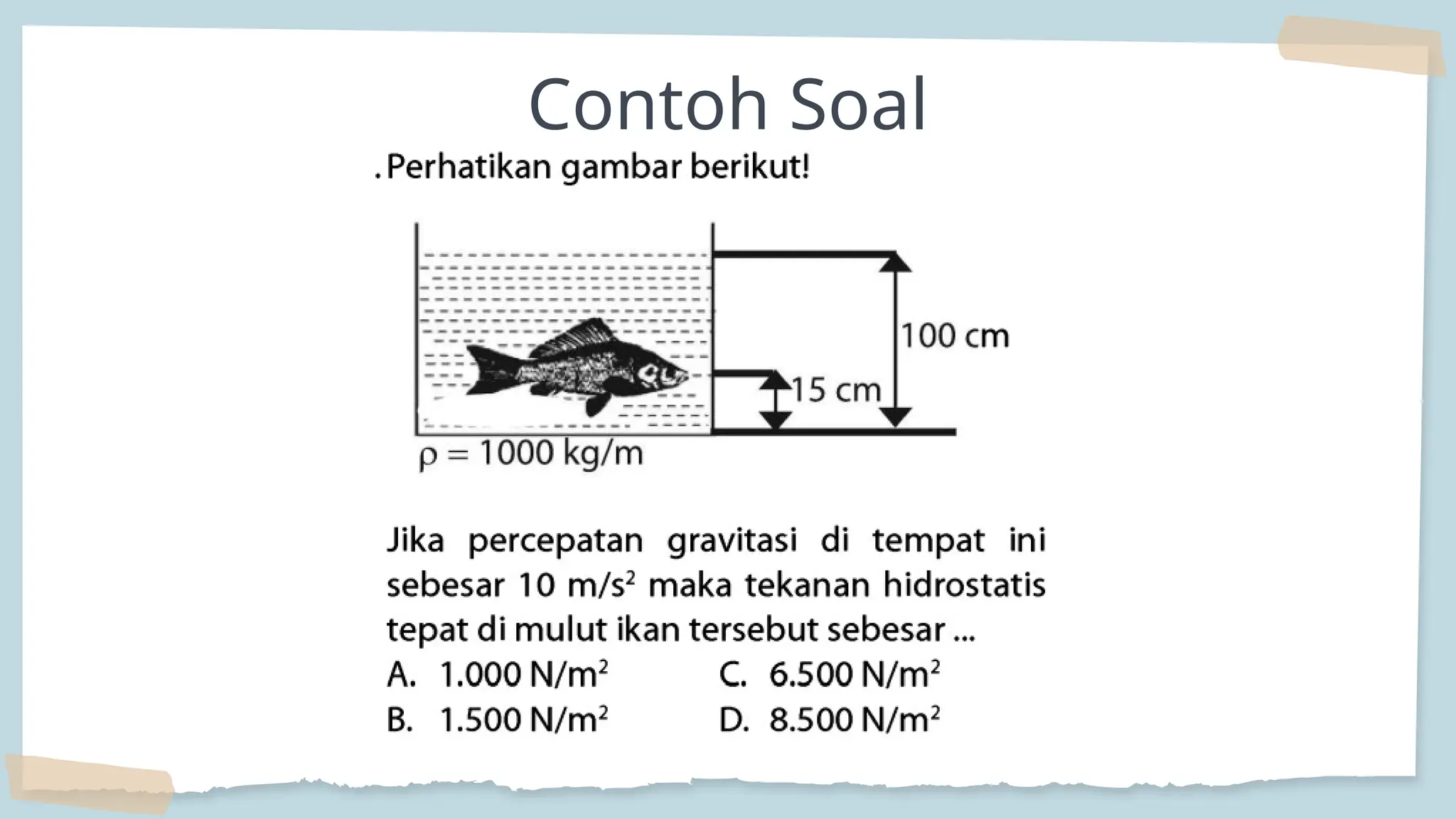 Bab 3.2 Tekanan Pada Zat Cair IPA Kelas 9 Kurikulum Merdeka SMP Ibrahimy 1 Sukorejo | PPTX