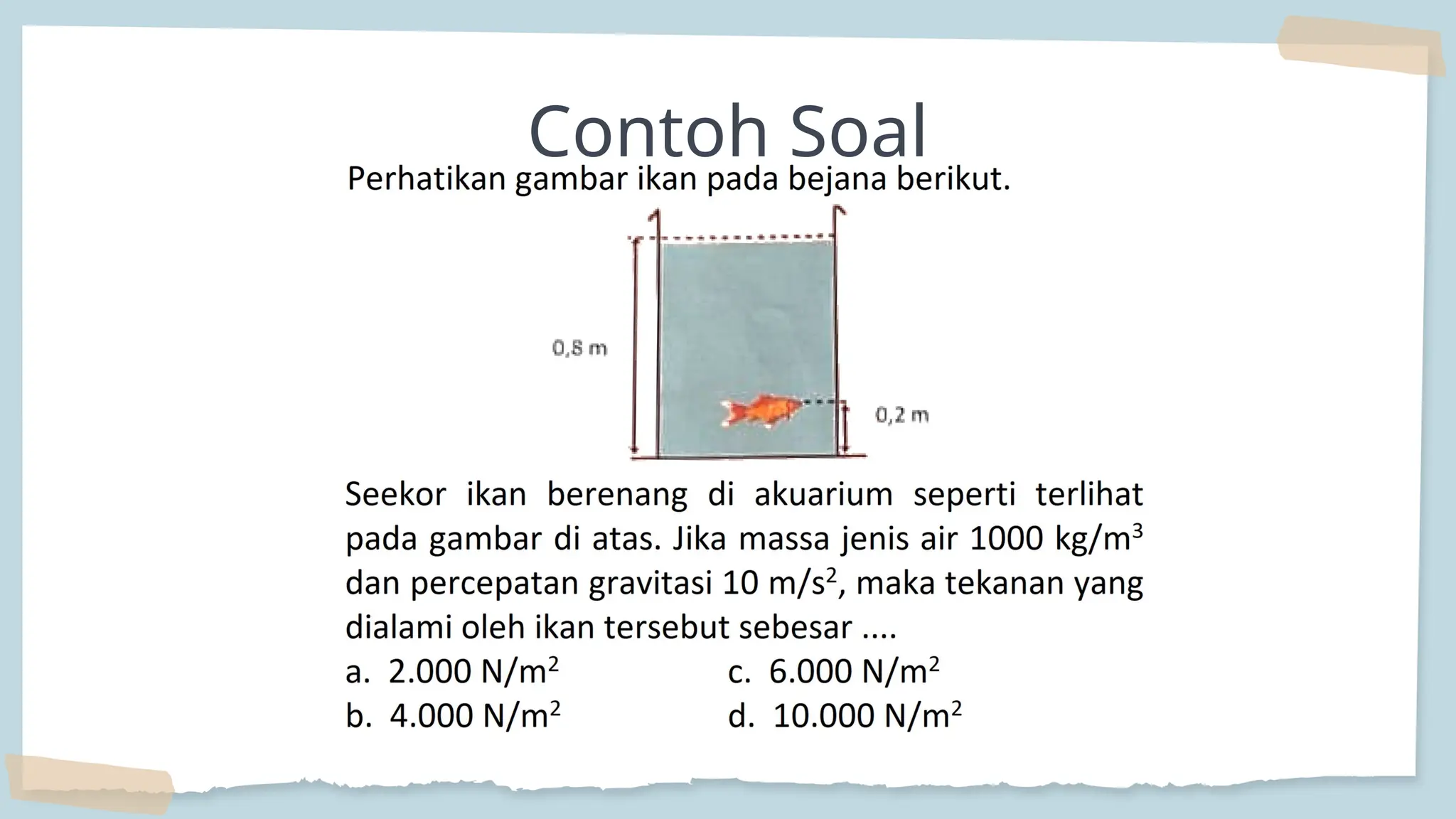 Bab 3.2 Tekanan Pada Zat Cair IPA Kelas 9 Kurikulum Merdeka SMP Ibrahimy 1 Sukorejo | PPTX