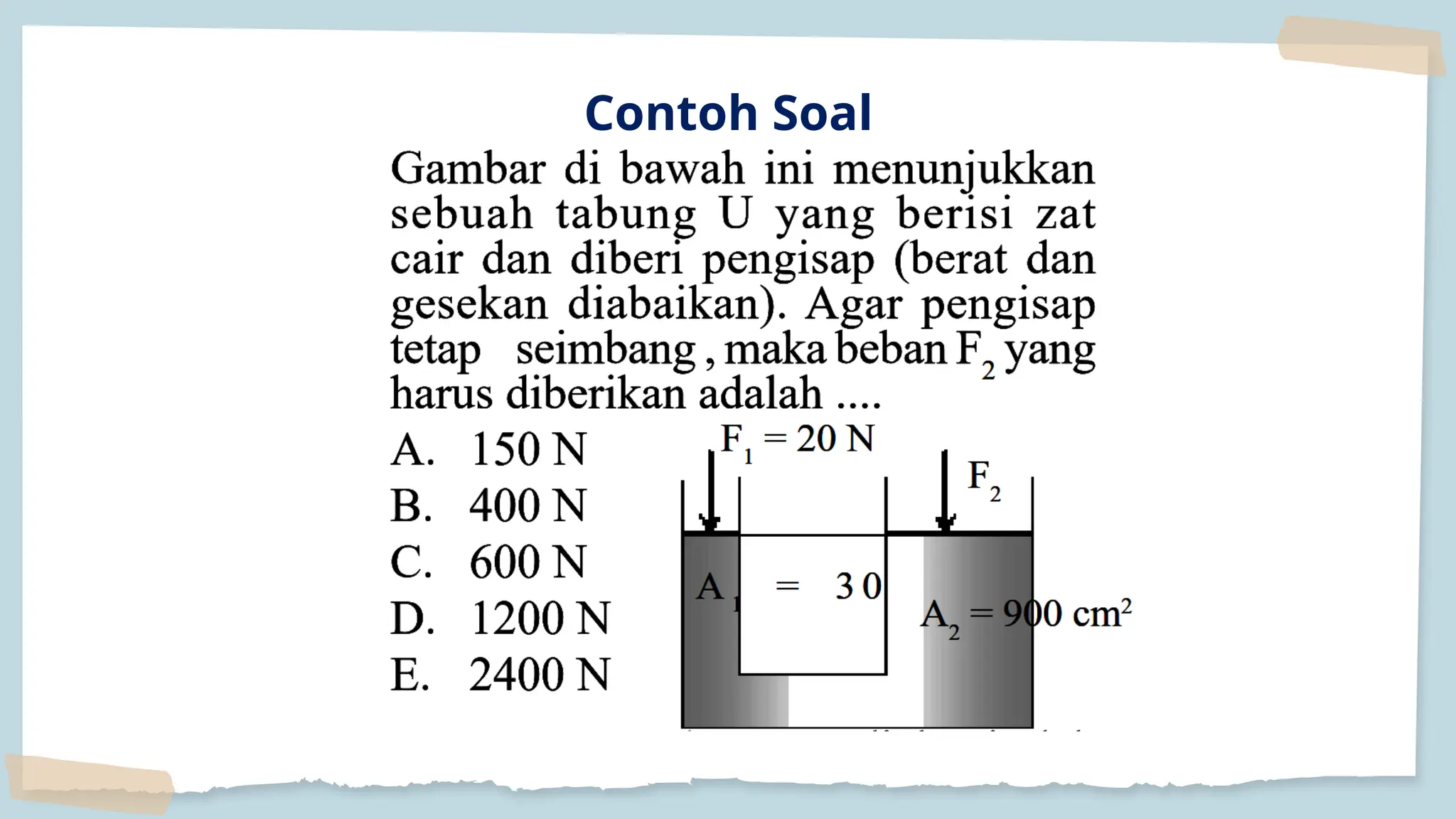 Bab 3.2 Tekanan Pada Zat Cair IPA Kelas 9 Kurikulum Merdeka SMP Ibrahimy 1 Sukorejo | PPTX