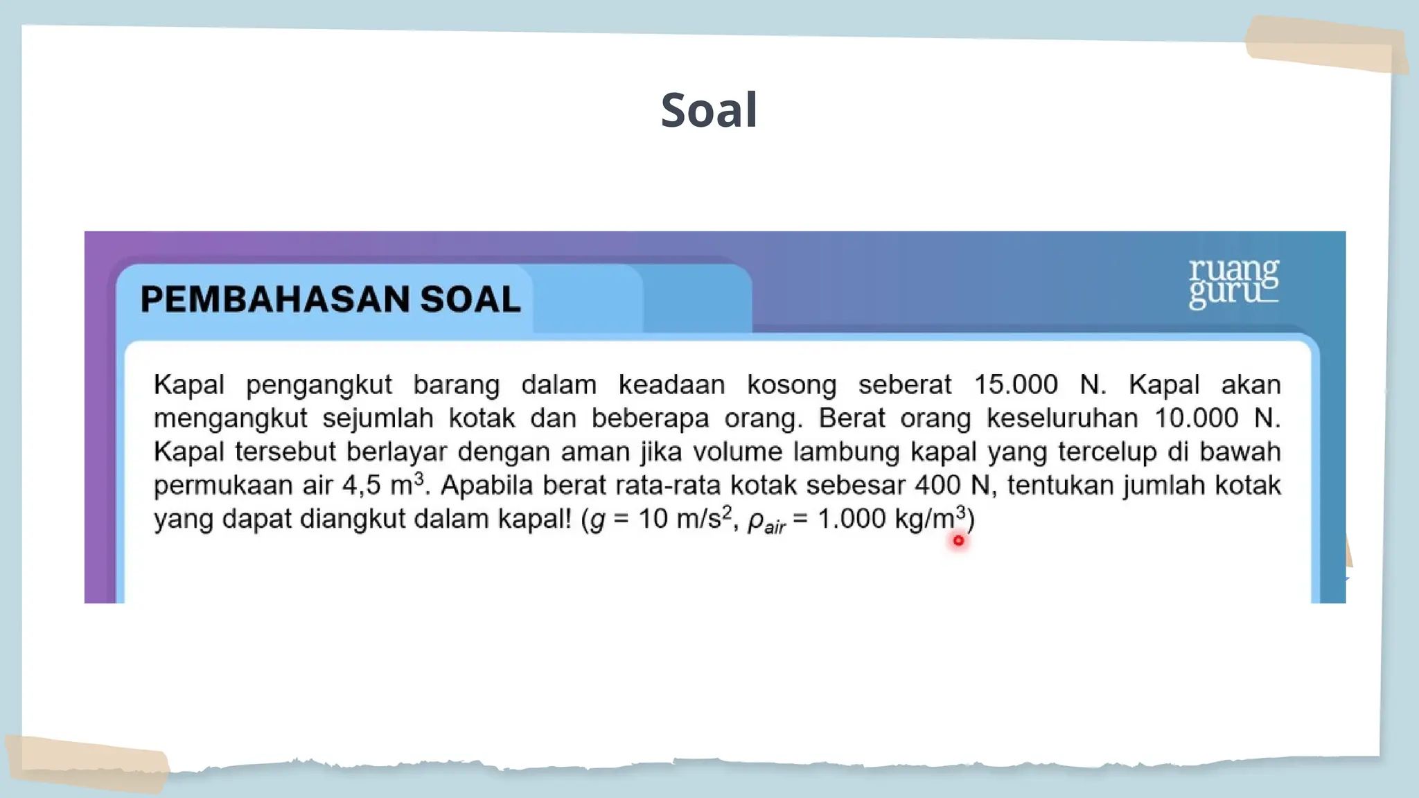 Bab 3.2 Tekanan Pada Zat Cair IPA Kelas 9 Kurikulum Merdeka SMP Ibrahimy 1 Sukorejo | PPTX