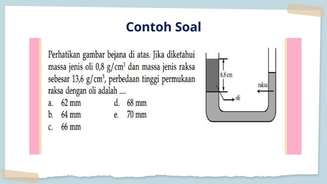 Bab 3.2 Tekanan Pada Zat Cair IPA Kelas 9 Kurikulum Merdeka SMP Ibrahimy 1 Sukorejo | PPTX