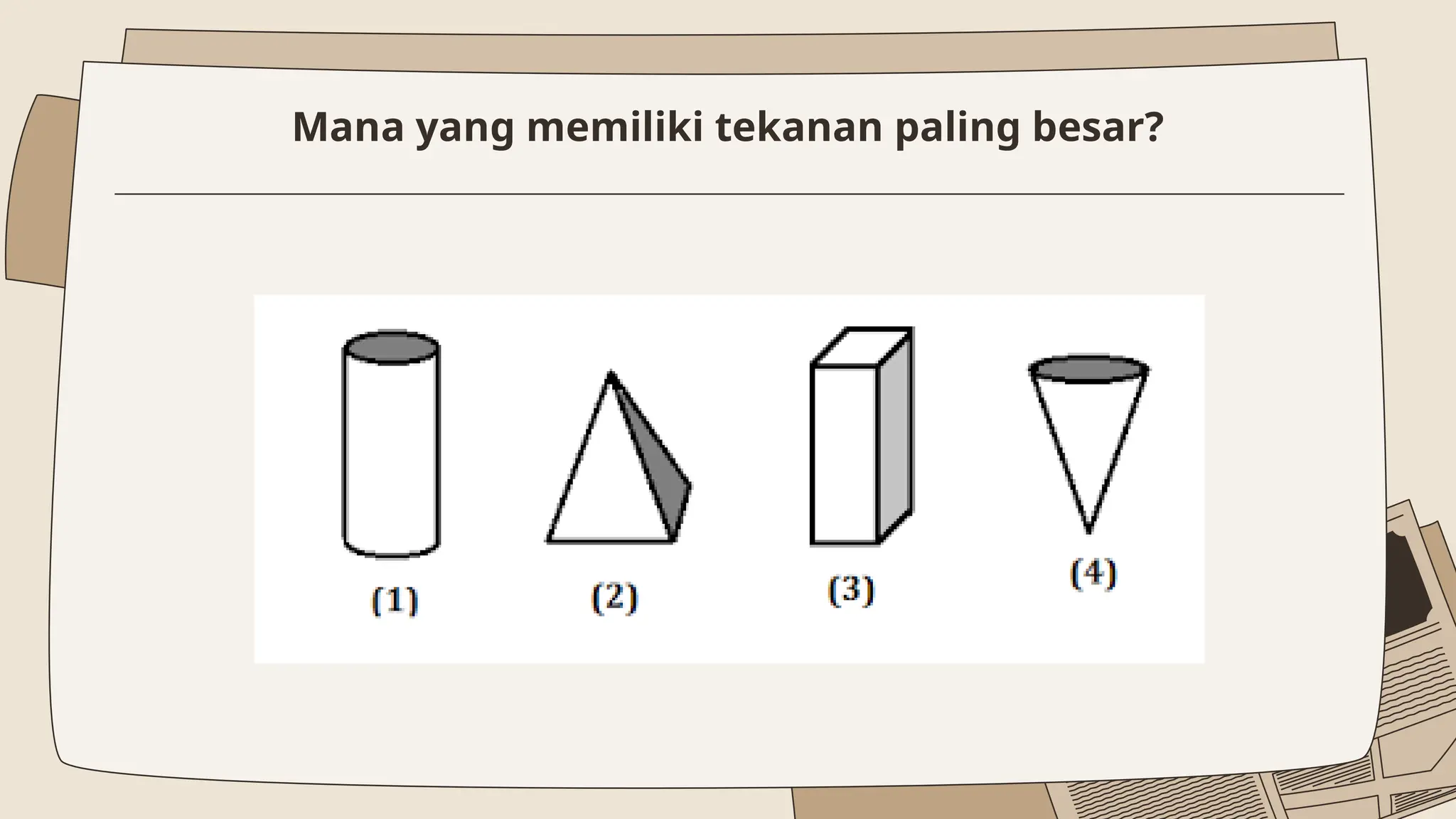 Bab 3.1 Tekanan Pada Zat Padat IPA Kelas 9 Kurikulum Merdeka SMP ...