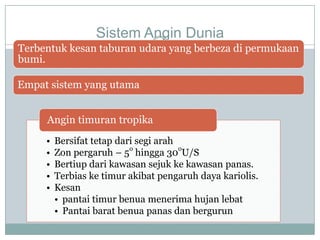 Tekanan udara dan edaran umum atmosfera | PPTX