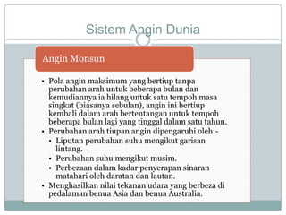Tekanan udara dan edaran umum atmosfera | PPTX