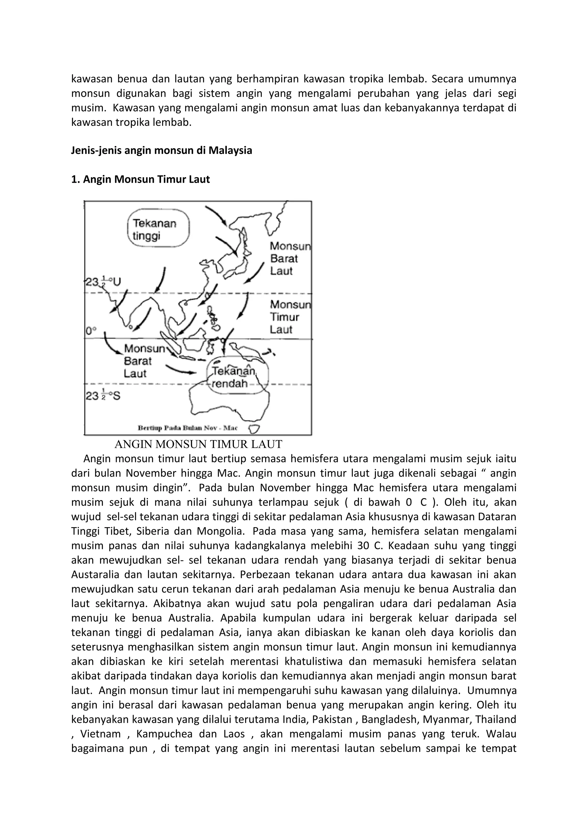 Tekanan udara dan sistem angin | PDF