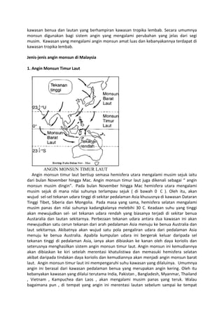 Tekanan udara dan sistem angin | PDF