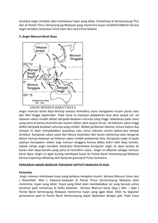 Tekanan udara dan sistem angin | PDF