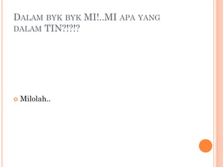 Teka teki..macam kelakar jerrr | PPTX
