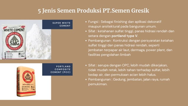 Produk Semen Gresik | PDF