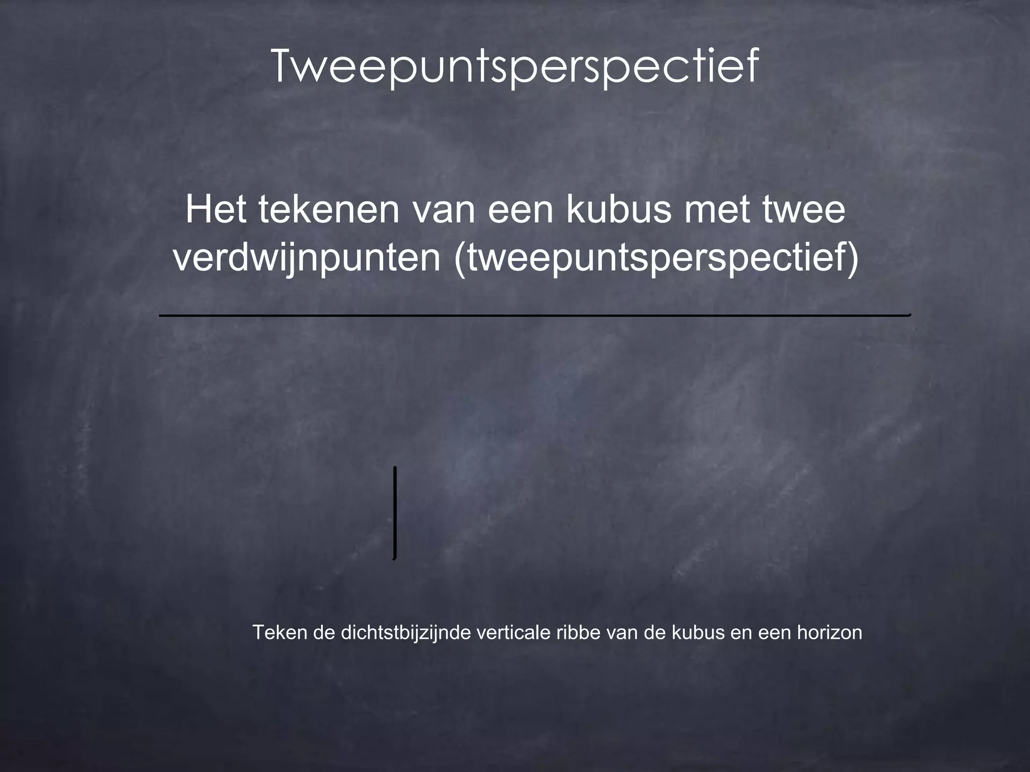 Tekenen met perspectief | PPTX