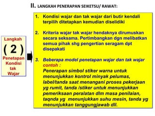 Teknik Implementasi 5 s 5r seiketsu | PPT