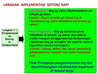 Teknik Implementasi 5 s 5r seiton | PPT