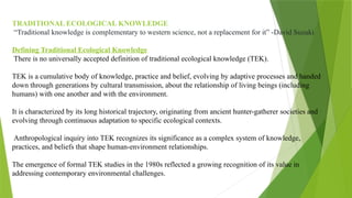 TEK(Indian perspective and western view).pptx